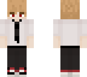 denji chainsaw man | Minecraft Skins