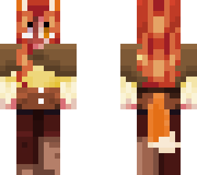 Fox Girl | Minecraft Skin
