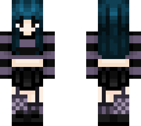 goth girl | Minecraft Skins