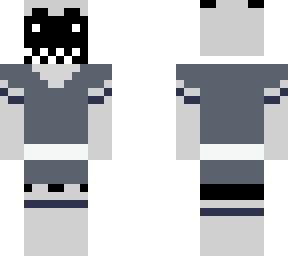 Lute con mascara de cara tonta | Minecraft Skin