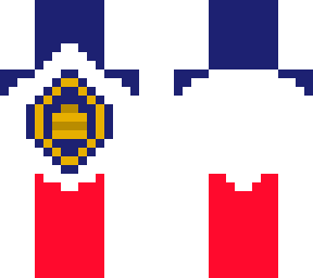 New Utah Flag skin | Minecraft Skin