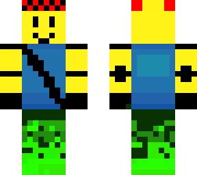 noob skin roblox | Minecraft Skin