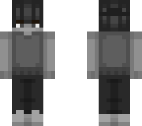 a monotone variant of a skin i made | Minecraft Skin