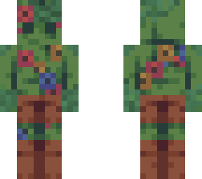 Bushy Flower Boy | Minecraft Skin