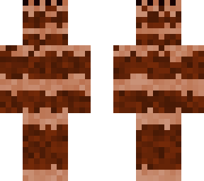 chocolate fudge cake | Minecraft Skin