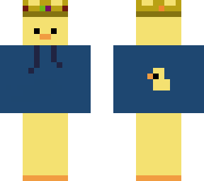 duck with crown | Minecraft Skins