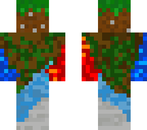 Elemental block | Minecraft Skin