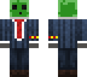 SahurPlay presidente espaol | Minecraft Skin