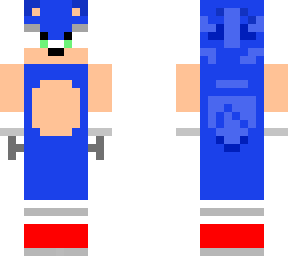Sonic the hedgehog | Minecraft Skin