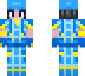 Wildcat skin from Fortnite (blueprint style) | Minecraft Skin