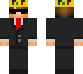 guy with crown | Minecraft Skins