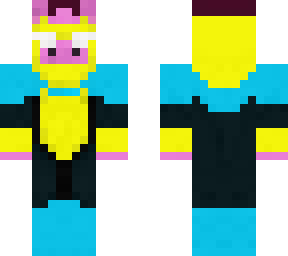 Invincible Spider-Ham (unmasked) | Minecraft Skin
