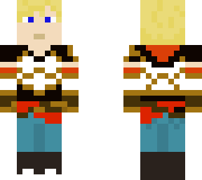 Jaune Arc (RWBY) design volume 4 through 6 | Minecraft Skin