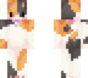 meowscles pink collar | Minecraft Skin