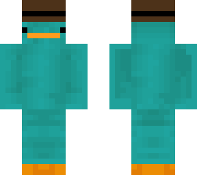 perry the platypus | Minecraft Skin