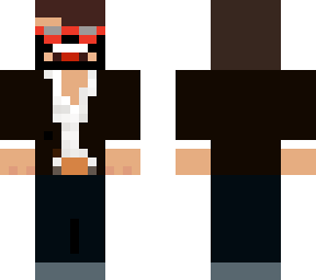 revenge captain sparkles singer | Minecraft Skin