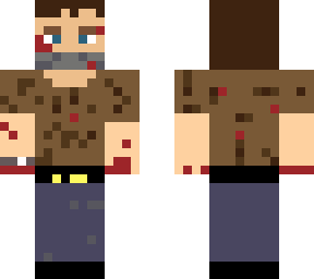 Rick grimes season 4 | Minecraft Skin