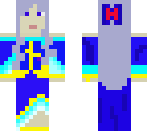 Soul campfire girl | Minecraft Skin