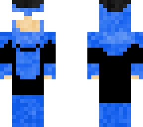 invincible blue suit | Minecraft Skins