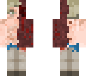 Kento Nanami (Burnt) | Minecraft Skin