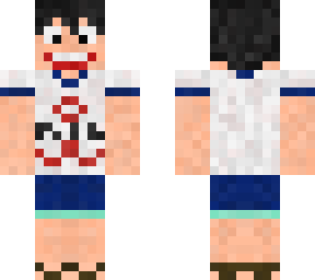 kid luffy | Minecraft Skins