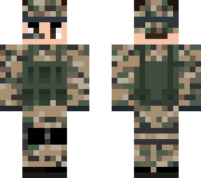 korean soldier | Minecraft Skins