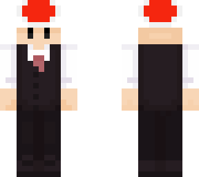 Suited Toad | Minecraft Skin