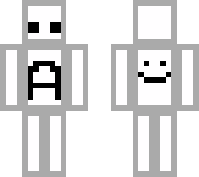 white outline | Minecraft Skins