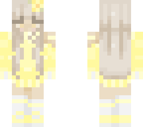 Yellow girl | Minecraft Skin