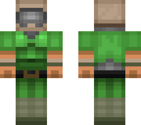 Classic Doomguy (Better-ish) | Minecraft Skin