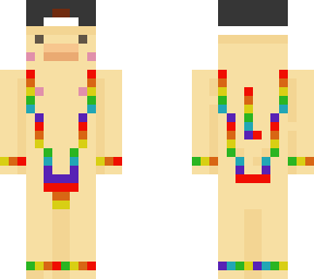 duck in borat suit LGBT edition | Minecraft Skin