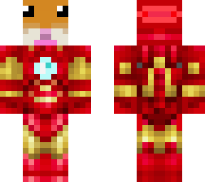 Iron Hamster | Minecraft Skin