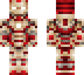 iron man | Minecraft Skins