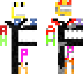 Letter F | Minecraft Skin