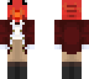 Shrimp in Red Suit | Minecraft Skin