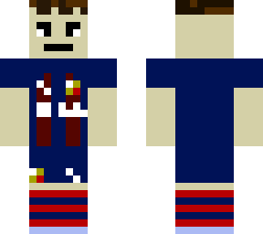 Gavi (Barca Home Kit) | Minecraft Skin
