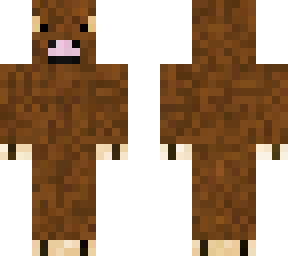 Highland cow | Minecraft Skin