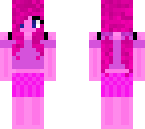 Pink Slime Girl | Minecraft Skin