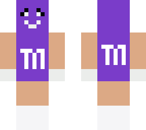 purple m&m | Minecraft Skin