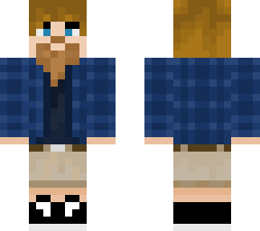 Bearded man | Minecraft Skin