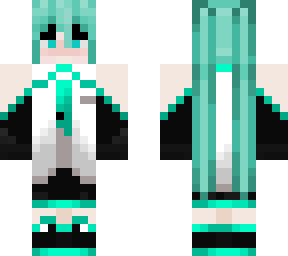 Hatsune Miku | Minecraft Skin