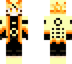 Naruto six paths :) | Minecraft Skin