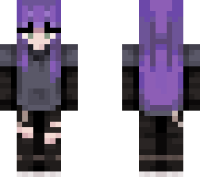 purple emo | Minecraft Skins