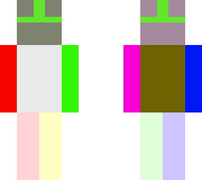 Skin parts differentiator 2 | Minecraft Skin