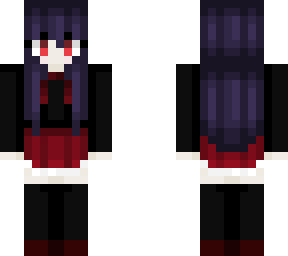 vampire girl | Minecraft Skin