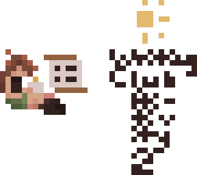 Writing Club Activity 2 - Little Space Friends | Minecraft Skin