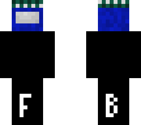 blue jam jar head | Minecraft Skin