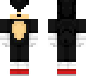 dark sonic | Minecraft Skins