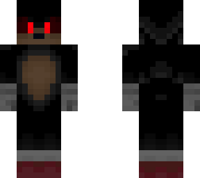 dark sonic | Minecraft Skins