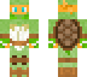 Michelangelo 2012 Mikey | Minecraft Skin